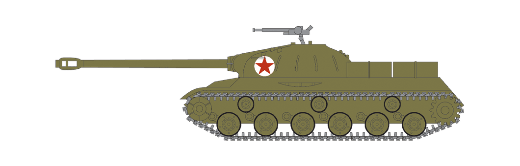 A01307V Joseph Stalin JS3 Russian Tank