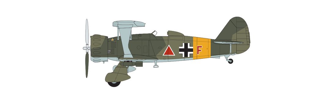 1970 Henschel Hs 123A 1.72 - - The Airfix Tribute Forum
