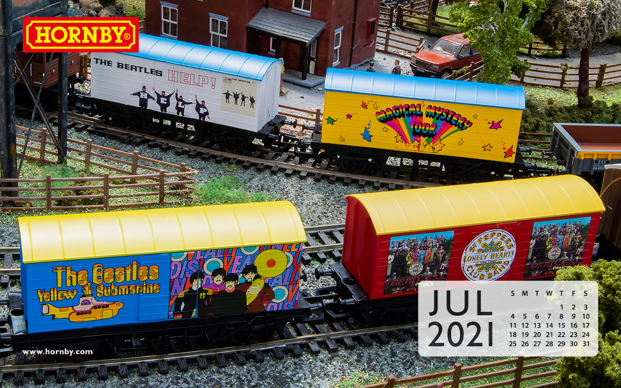 Hornby Desktop Calendar Wallpapers