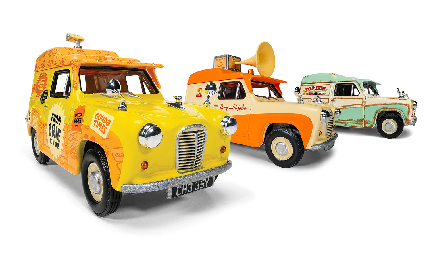 CC80505 Wallace & Gromit Austin A35 Van Collection - Anti-Pesto, Top ...