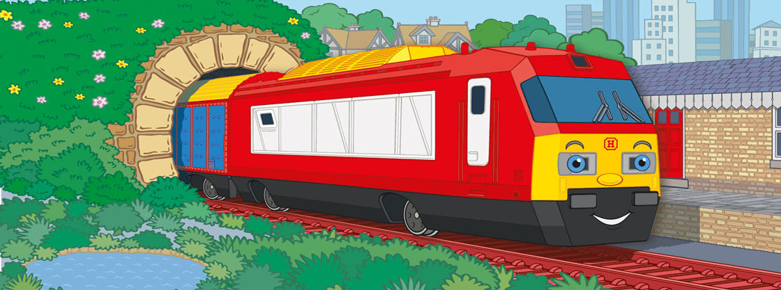 R9312 Playtrains - Bolt Express Goods Battery Operated Train Pack