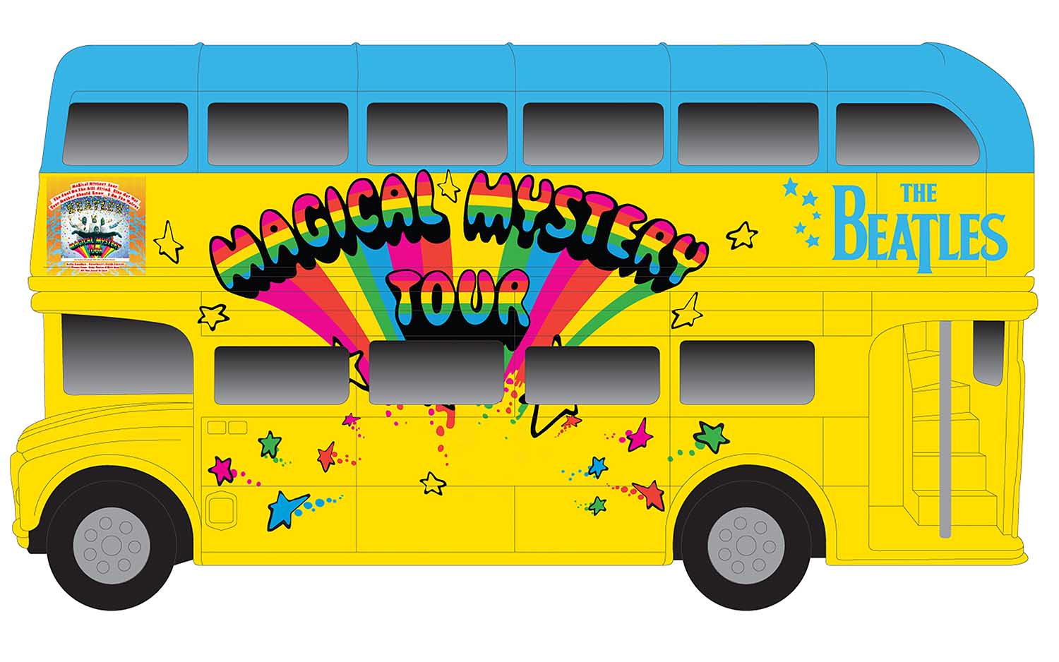 CC82343 The Beatles London Bus Magical Mystery Tour