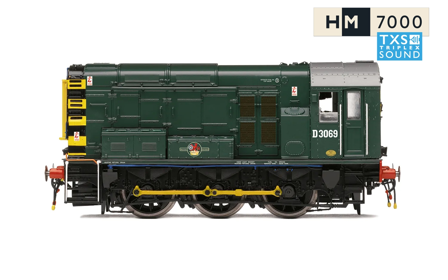 R30301TXS BR, Class 08, 0-6-0, D3069 - Era 5 (Sound Fitted)