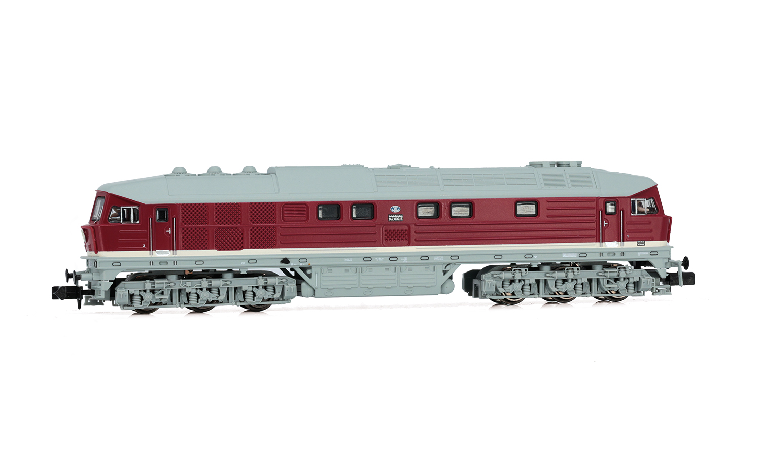 HN2600S DR, diesel locomotive 142 002-5, red with grey roof, ep. IV, with DCC sound decoder