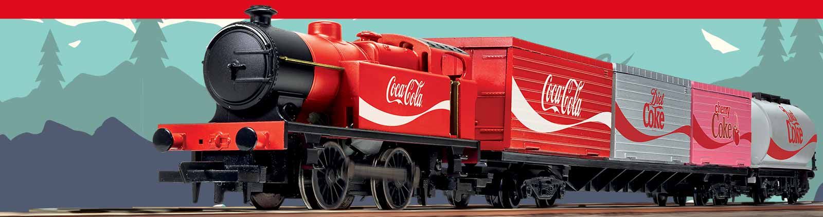 R1291M Coca-Cola Holidays Are Coming Train Set