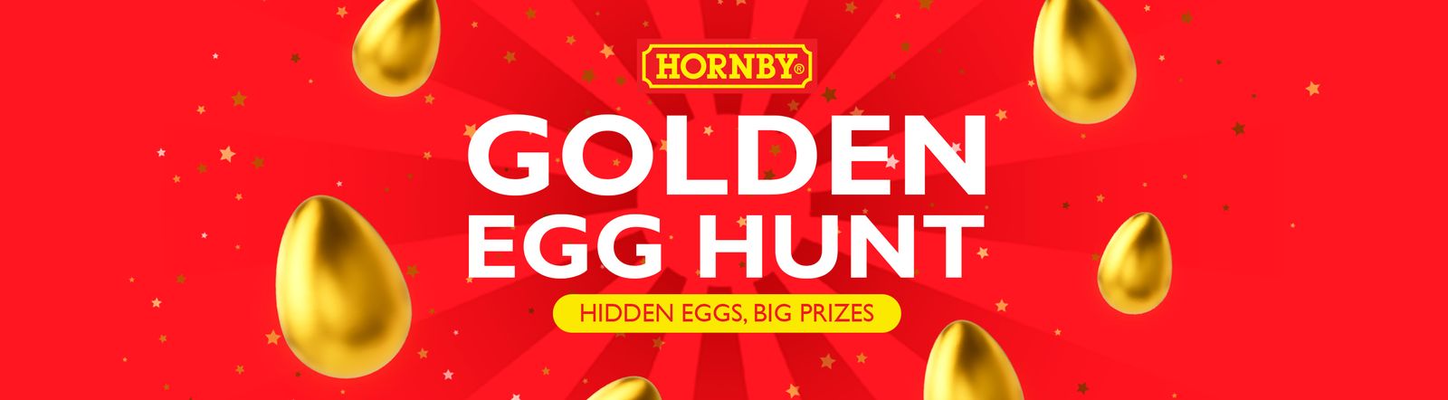 Hornby Golden Egg Hunt - find the eggs and win!