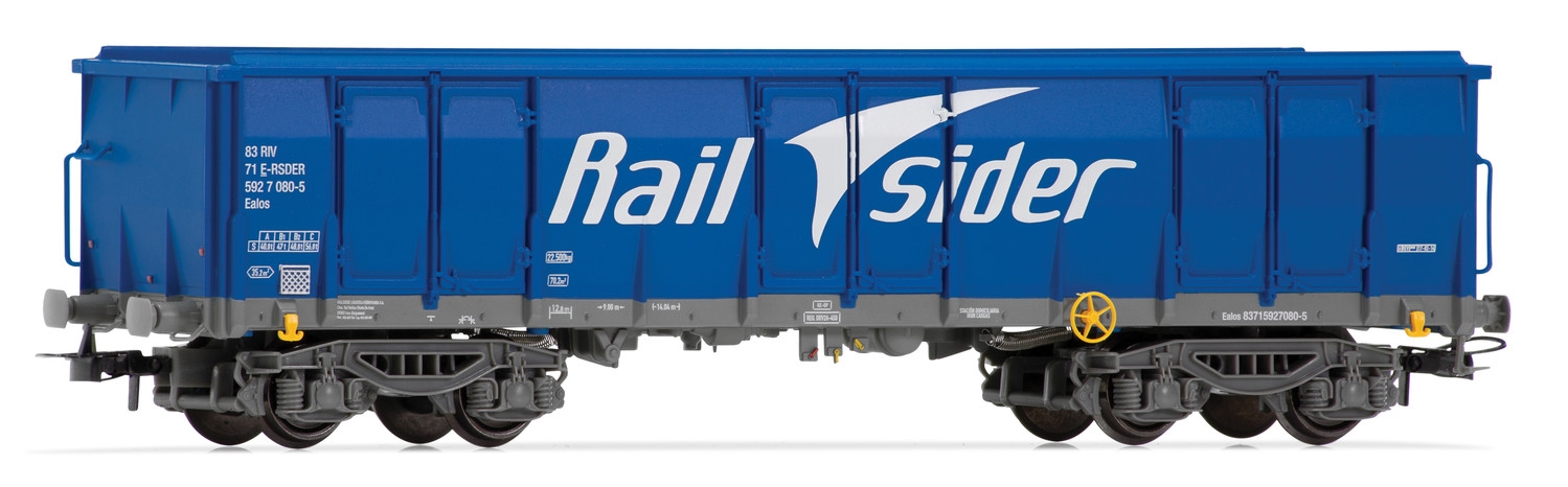 E6540 Electrotren (H0 1:87) RailSider, 4-axle open wagon Ealos type in ...