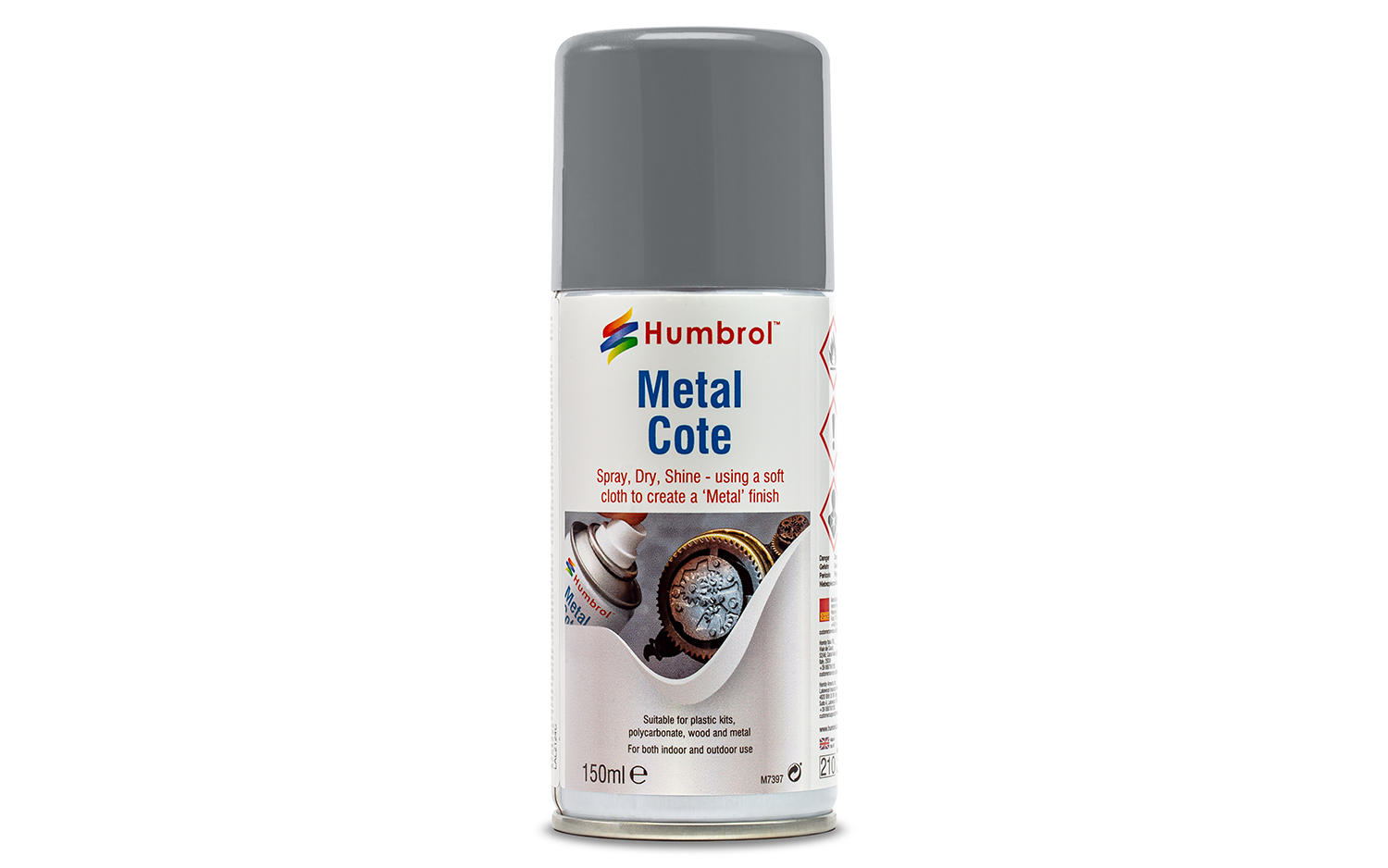 AD6995 No 27002 Metalcote Polished Aluminium - Modellers Spray 150 ML