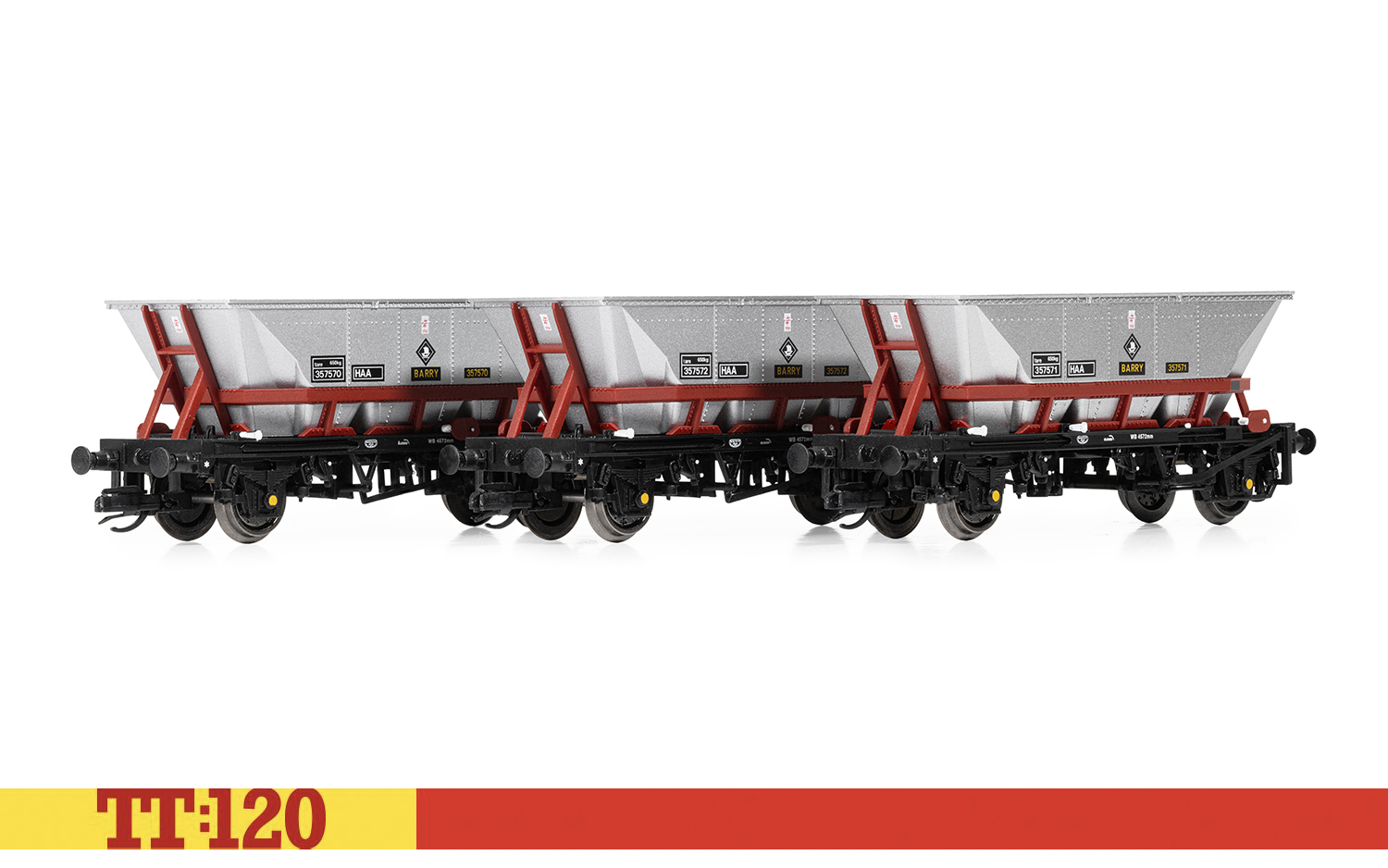 TT6037 Railfreight HAA - Triple Pack Hopper Wagon