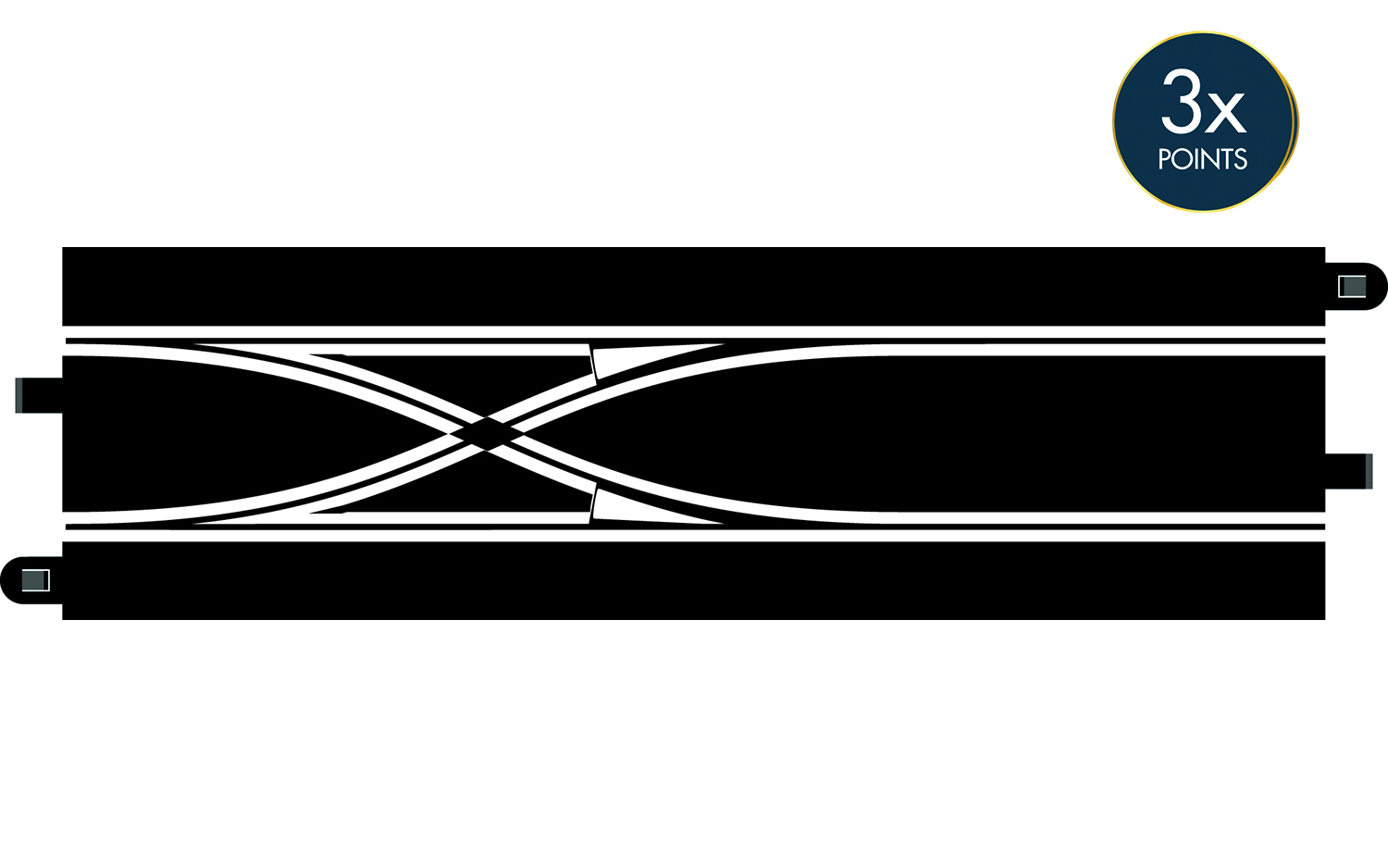 C7036 Scalextric Digital - Straight Lane Change Track