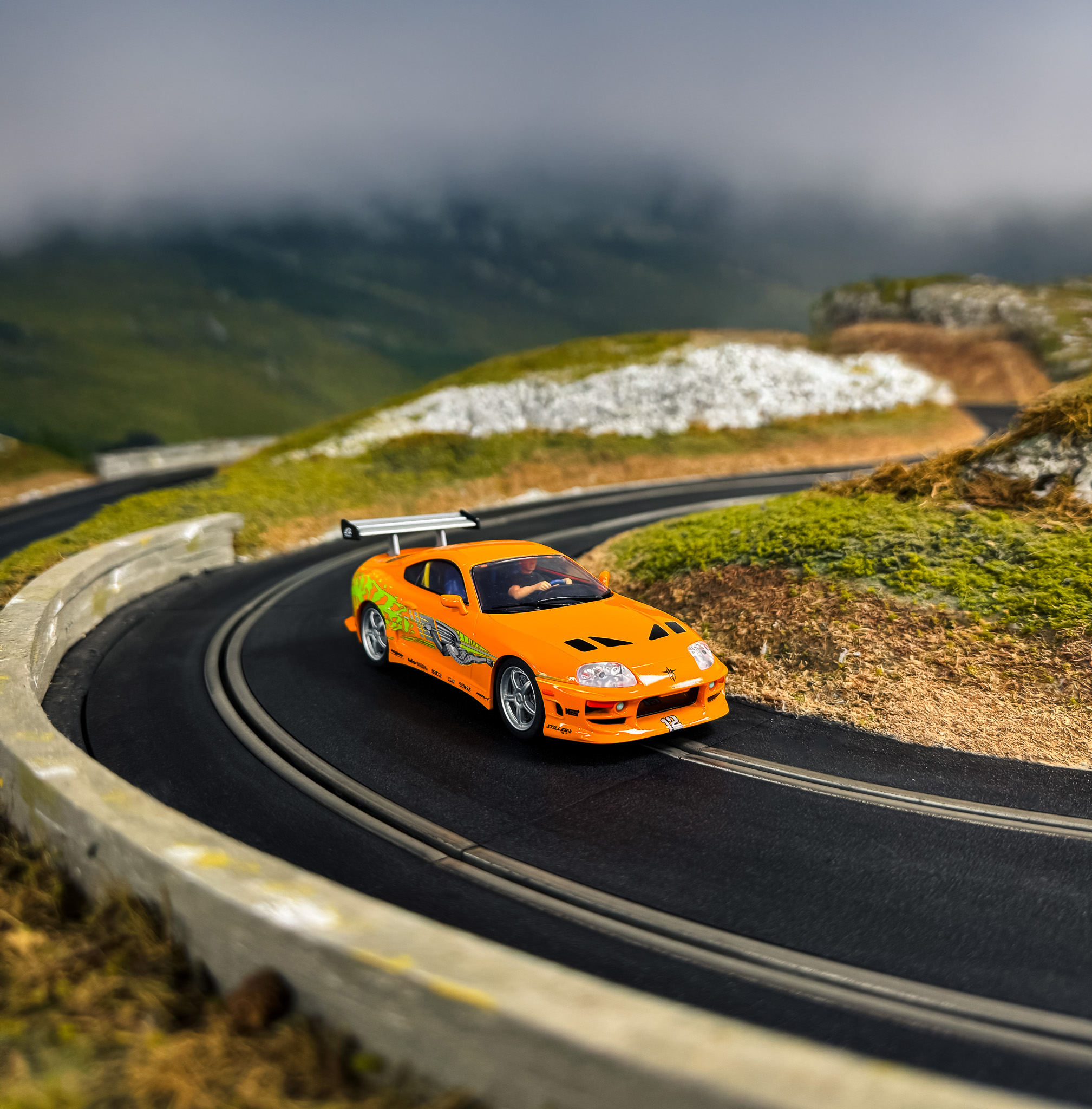 Ten-second slot car: Fast and Furious Scalextric Toyota Supra