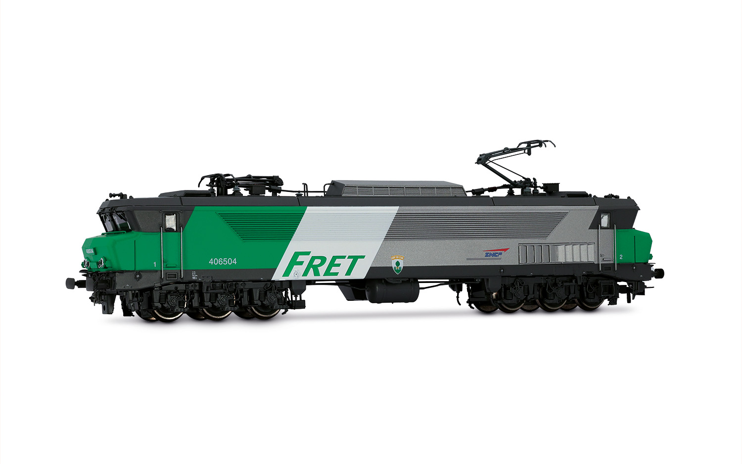 HJ2453S SNCF, CC 6502 in "FRET" livery, ep. V, with DCC sound decoder