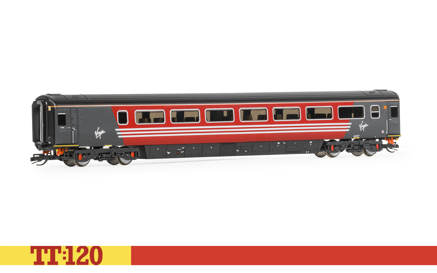 TT4048 Virgin - HST - Mk3 - '44081' - Trailer Guard Standard Coach