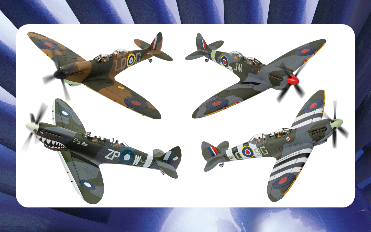 BUNDLEC25 Supermarine Spitfire 'Two Seater' Collection