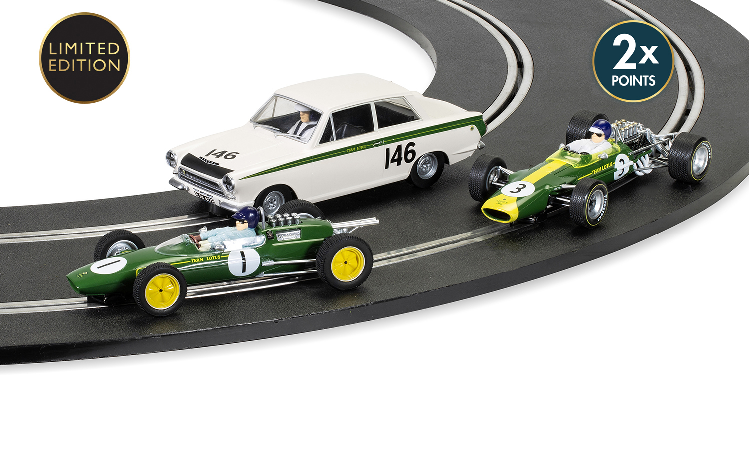 C4395A The Legend of Jim Clark - Triple Car Pack