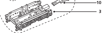 X9840 Class 73 Drive Unit Bogie Frame