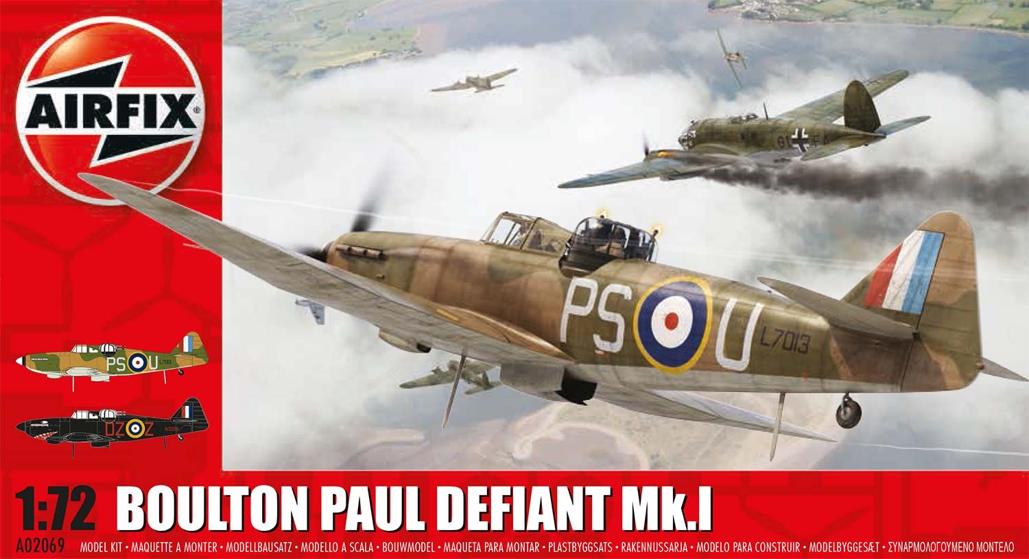 A02069 Boulton Paul Defiant Mk.I