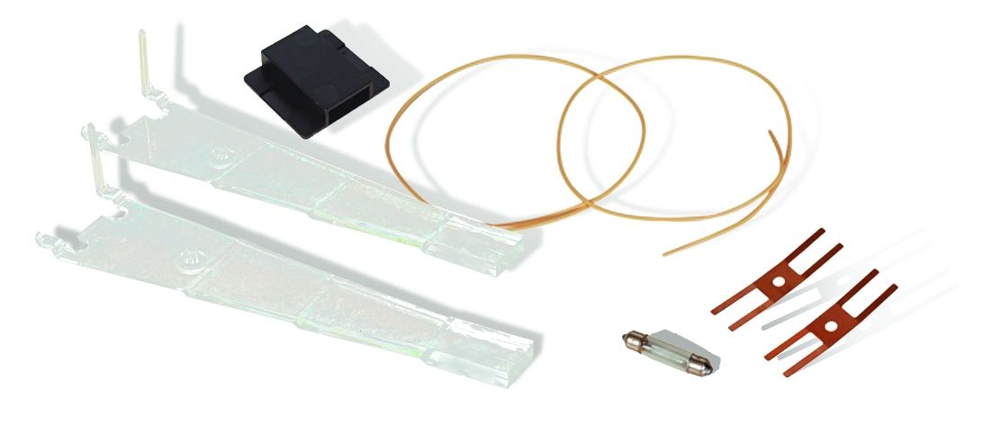 E0315 Electrotren (H0 1:87) Equipo luz para coches 5000 y correos