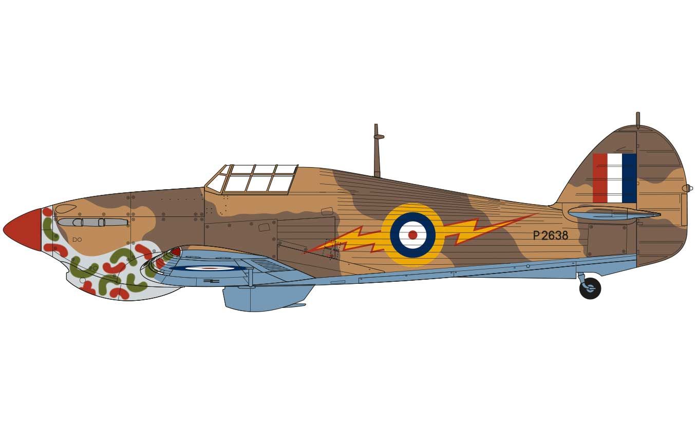 A05129 Hawker Hurricane Mk.I Tropical