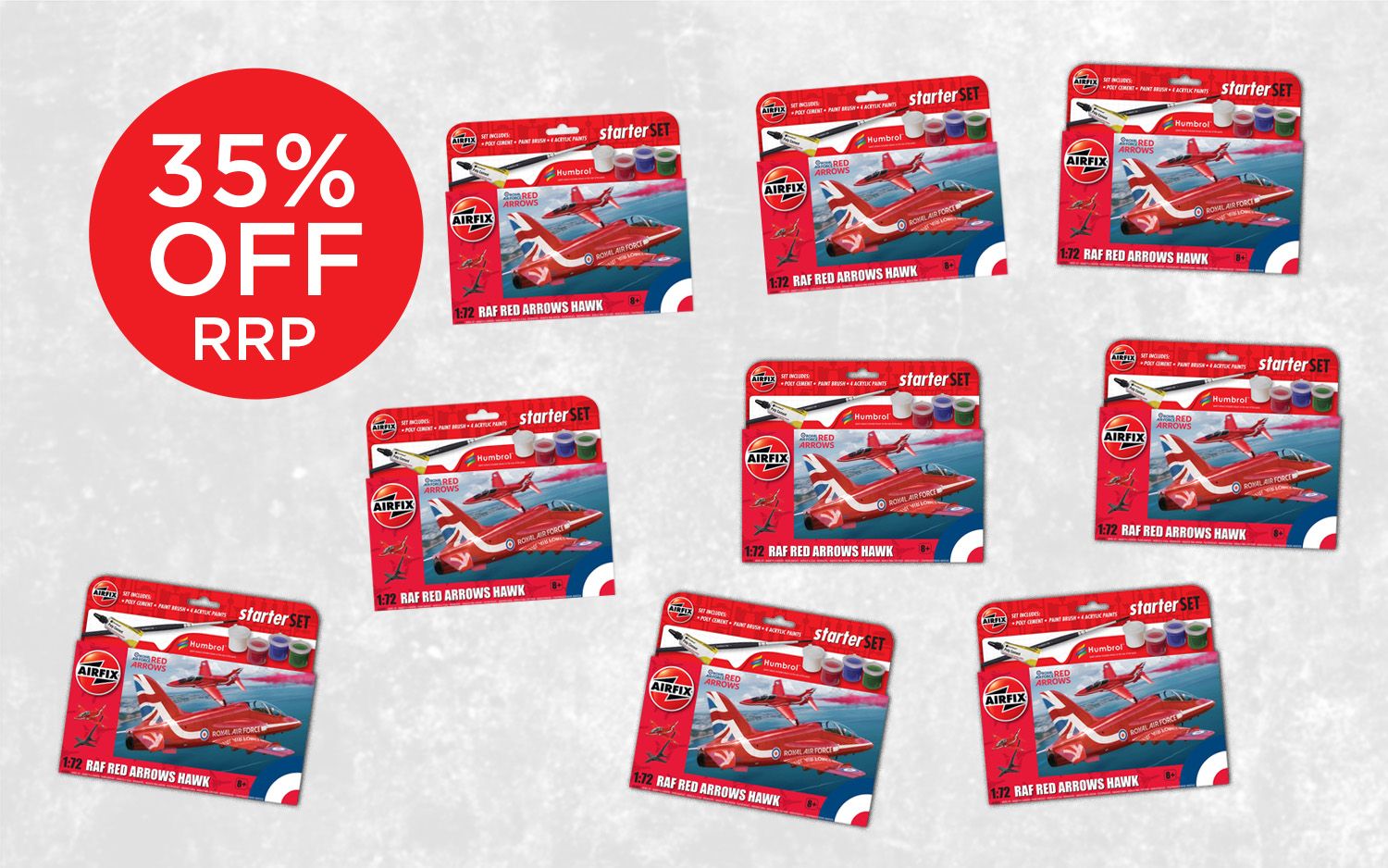 BUNDLEA69 Red Arrows Hawk 'Diamond Nine' Bundle