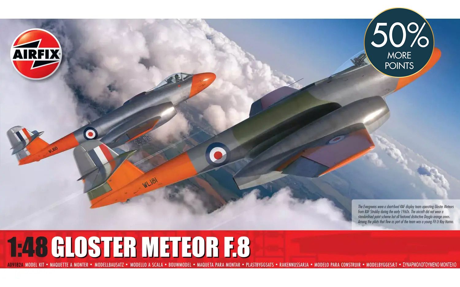 A09182A Gloster Meteor F.8