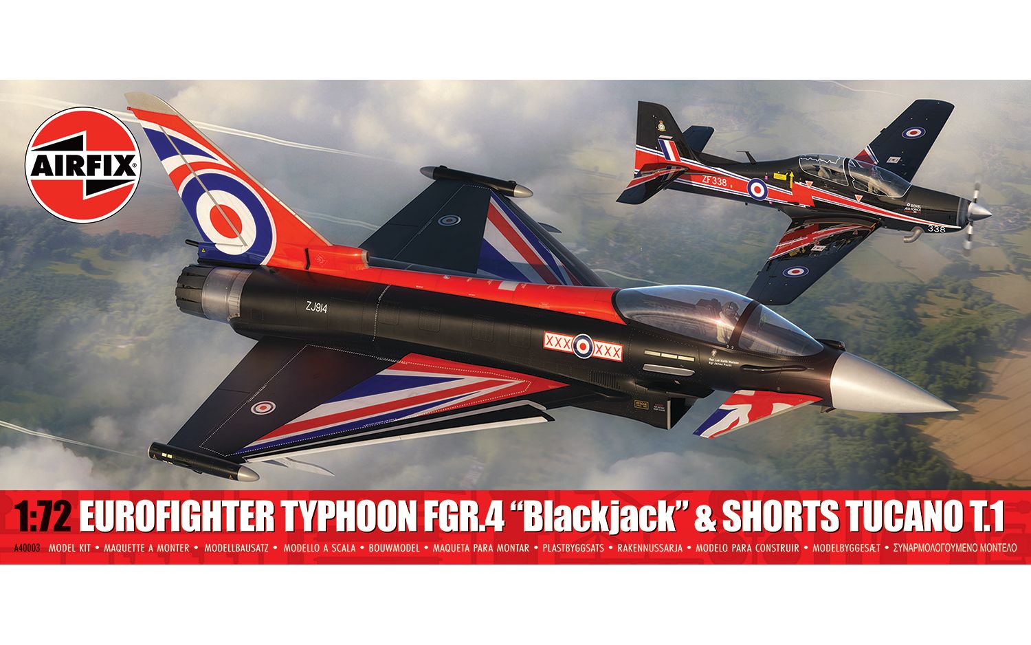 2026 Eurofighter Typhoon FGR.4 "Blackjack" & Shorts Tucano T.1 - Twin ...
