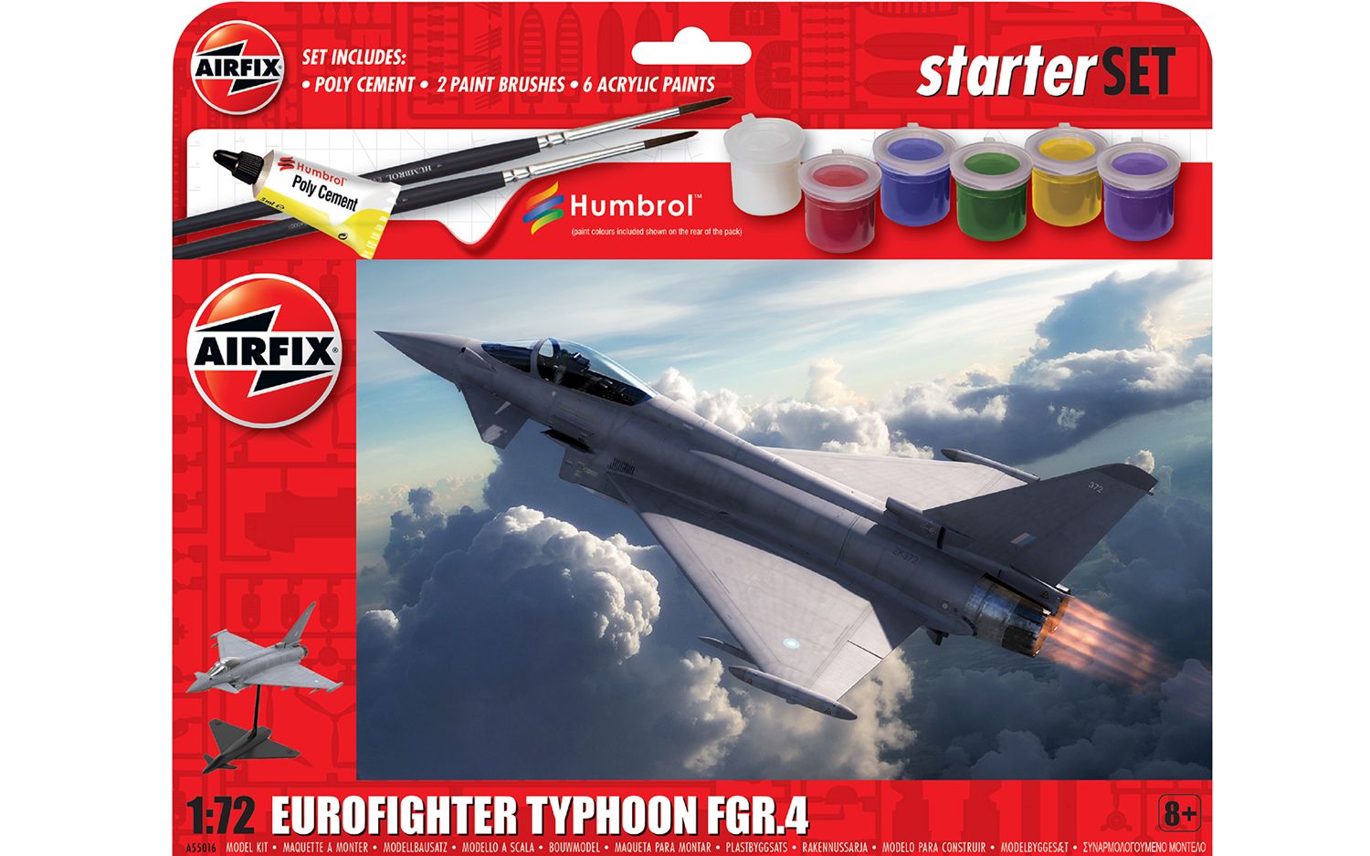 A55016 Starter Set - Eurofighter Typhoon FGR.4
