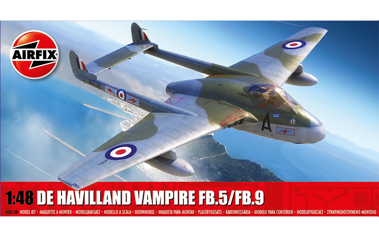 A06108 De Havilland Vampire FB.5/FB.9
