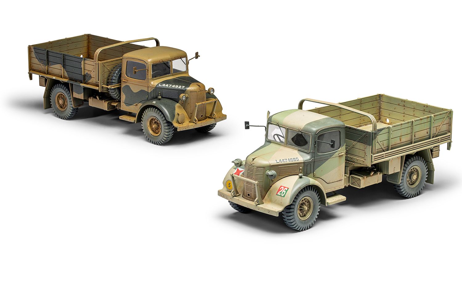 A1380 WWII British Army 30-cwt 4x2 GS Truck