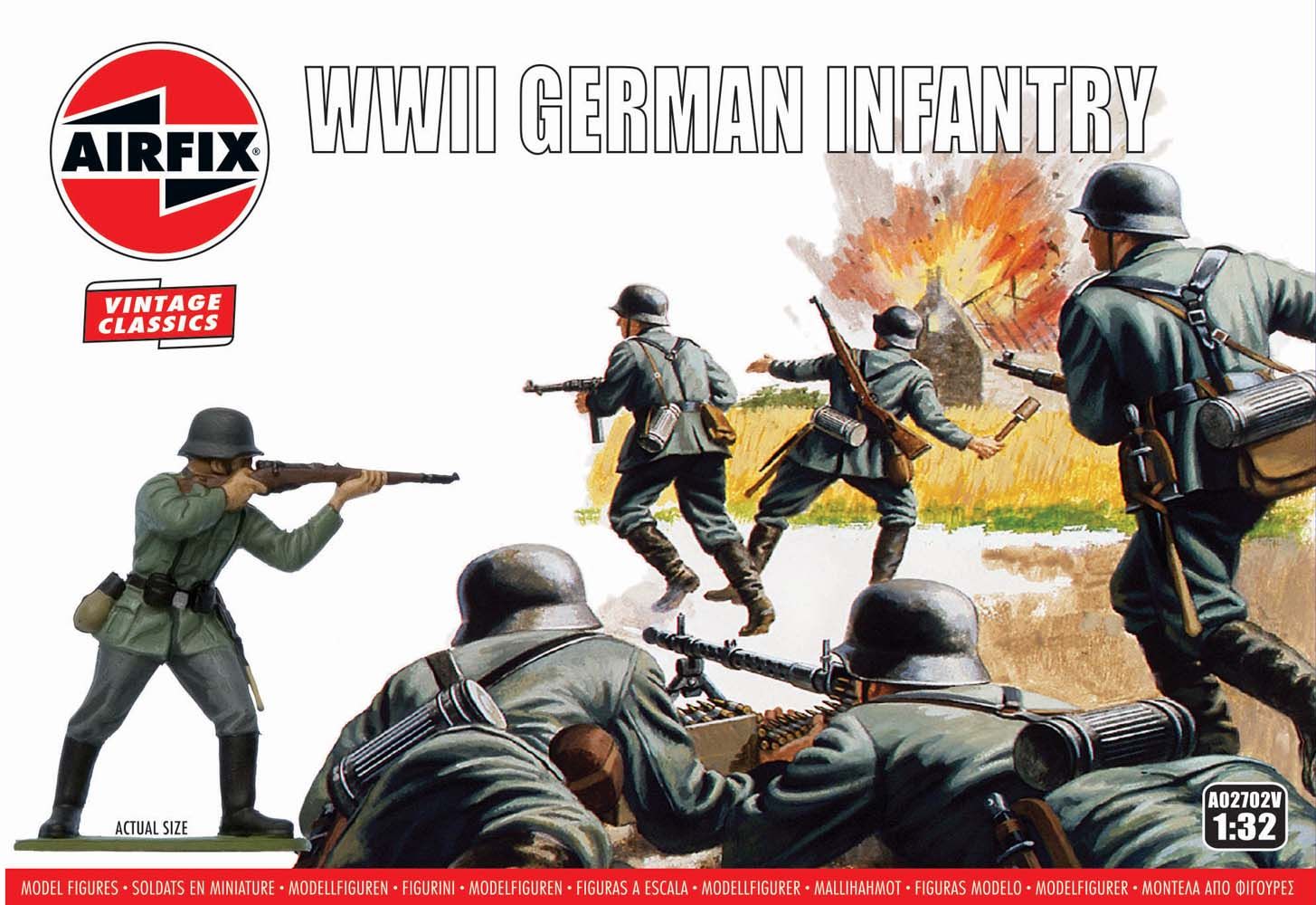 A02702V WIWII German Infantry