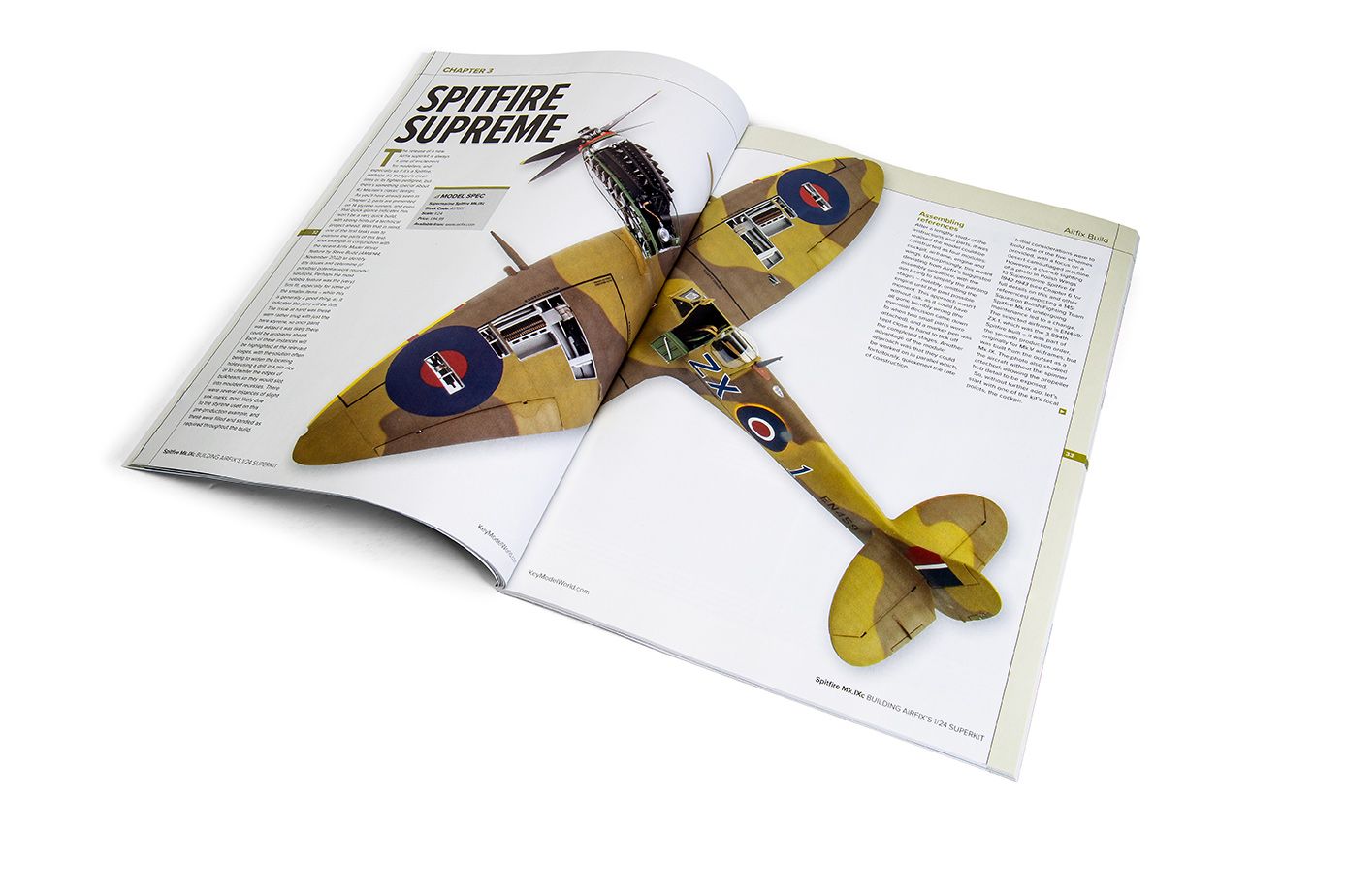 M8398 Spitfire Build Bookazine