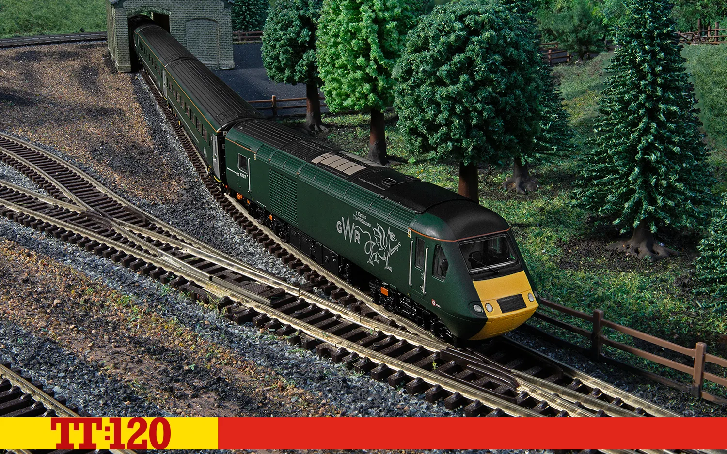 TT3023M GWR, Class 43 HST Train Pack - Era 11