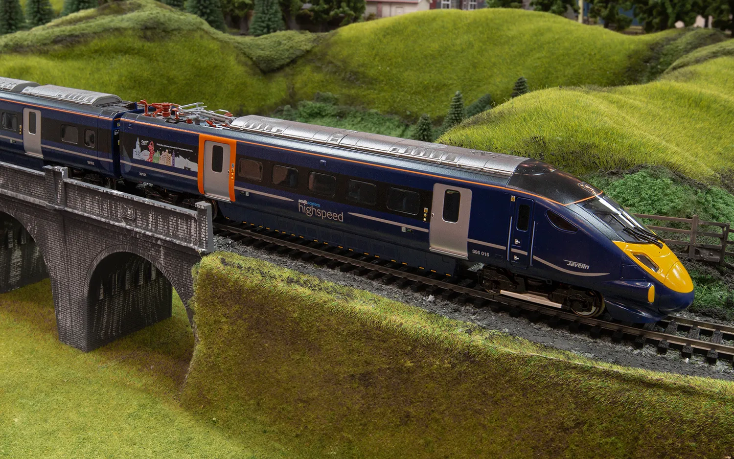 R30442 Southeastern - Class 395 - 395015 - 4 Car Train Pack (Railway 200)