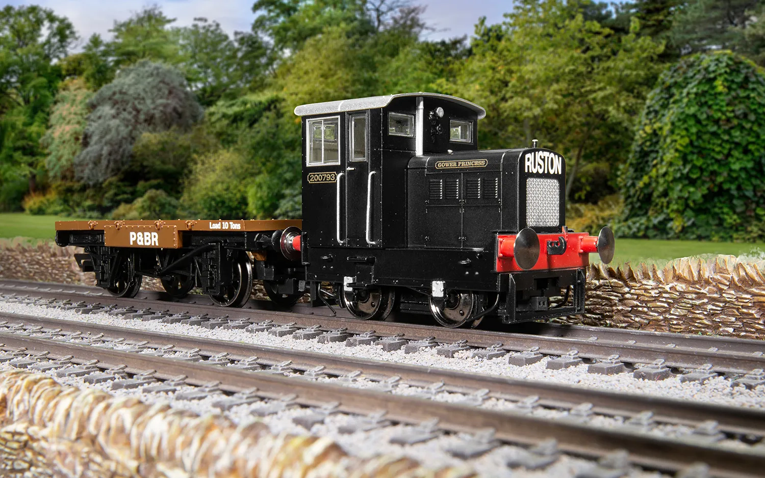 R30013 Ruston & Hornsby 48DS, 0-4-0, 200792 'Gower Princess' - Era 10