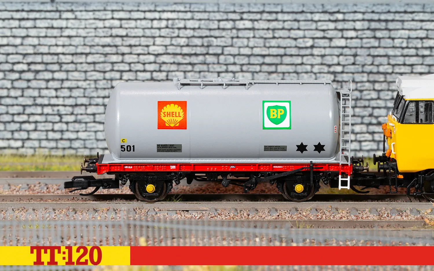 TT6034 Shell BP - TTA 35T - '501' Tank Wagon