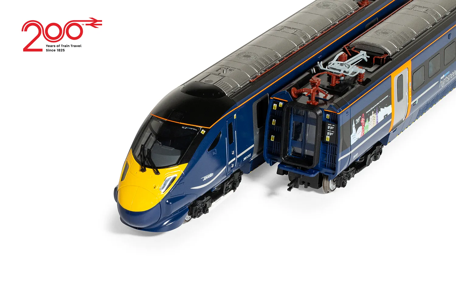 R30442 Southeastern - Class 395 - 395015 - 4 Car Train Pack (Railway 200)