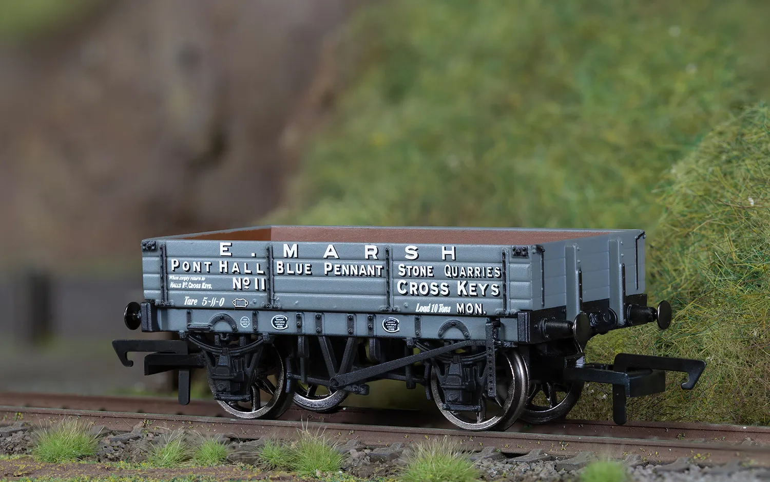 R60189 3 Plank Wagon, E. Marsh - Era 3