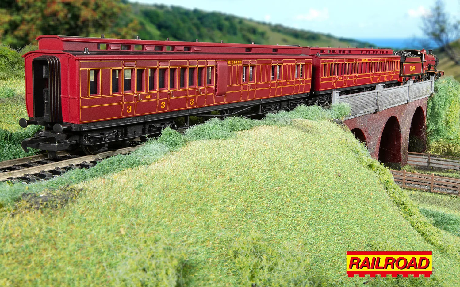 R30377 RailRoad MR Class 4P Compound Train Pack - Era 3