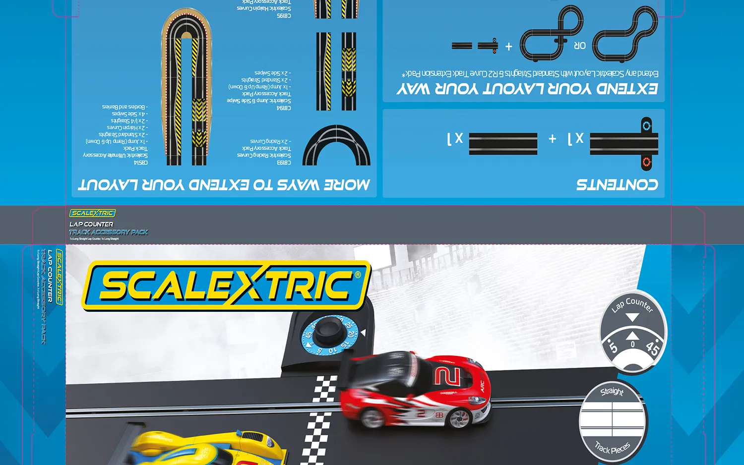 C8214 Scalextric Lap Counter Accessory Pack