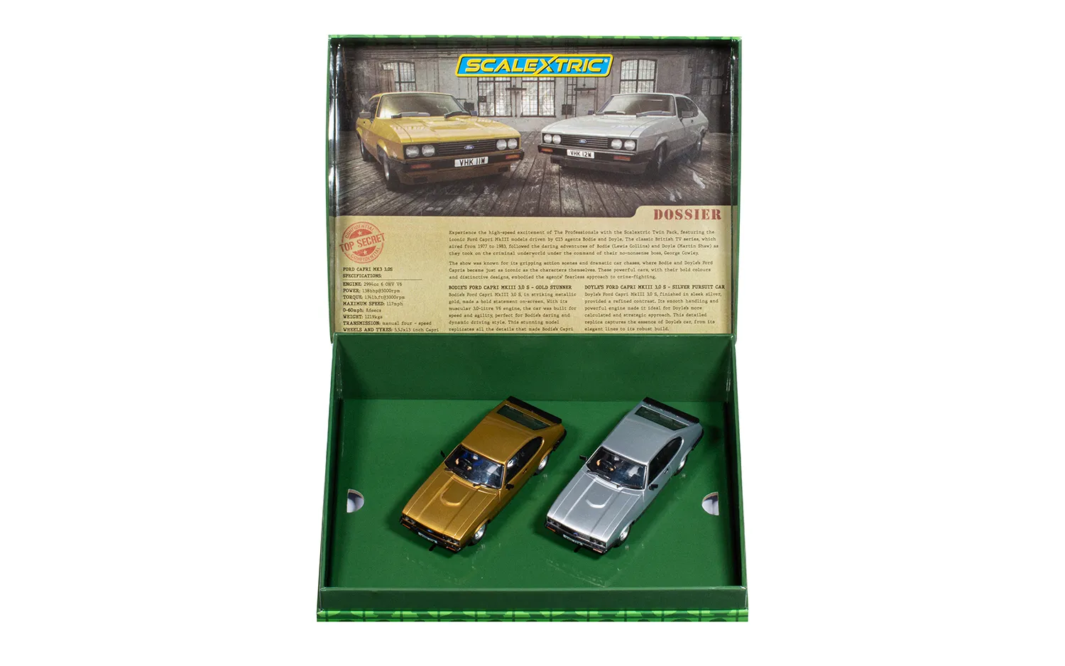 C4642 The Professionals Ford Capri MK III - Twin Car Pack