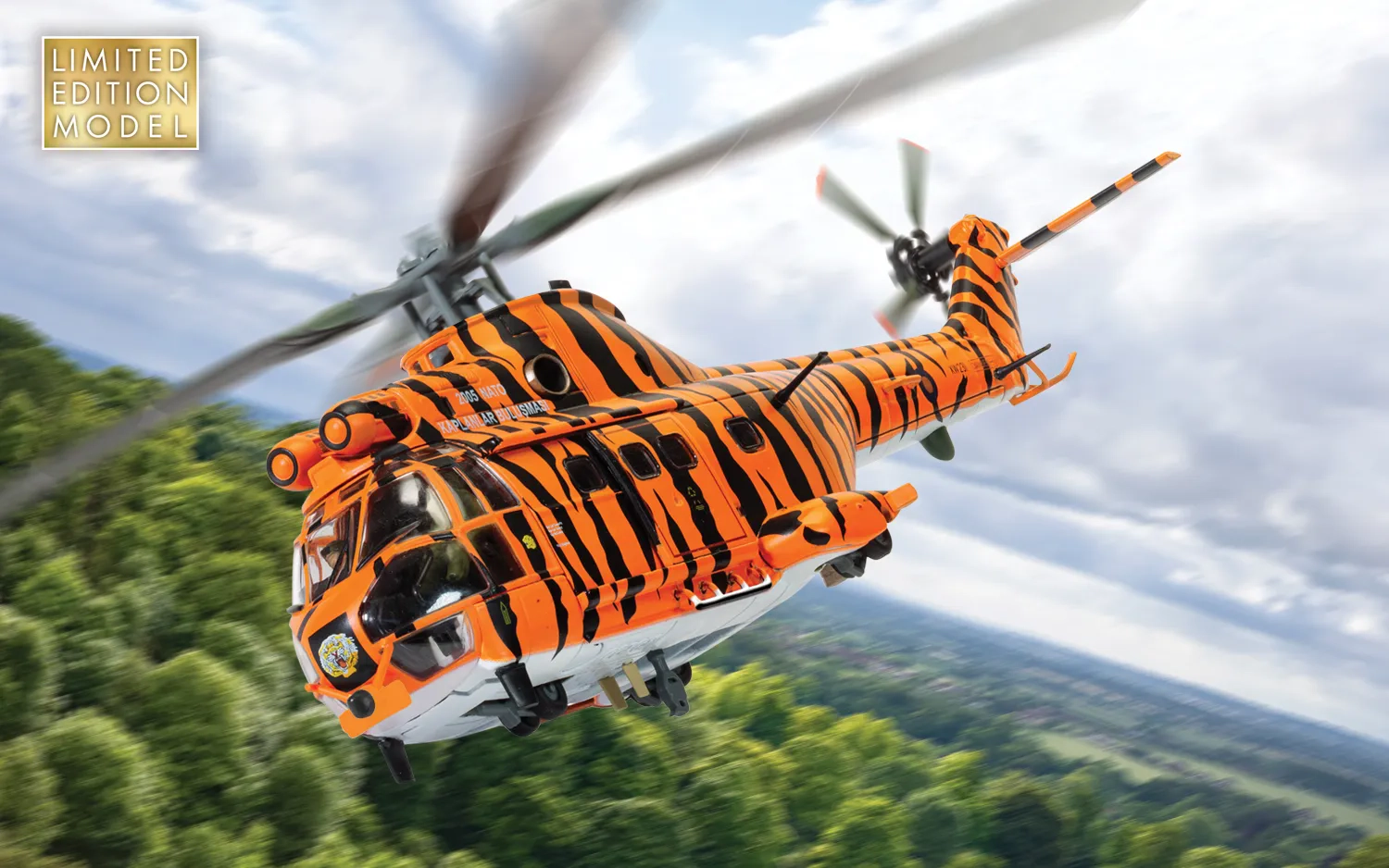 AA27006 Westland Puma HC-1 - NATO Tiger Meet livery - RIAT 2005