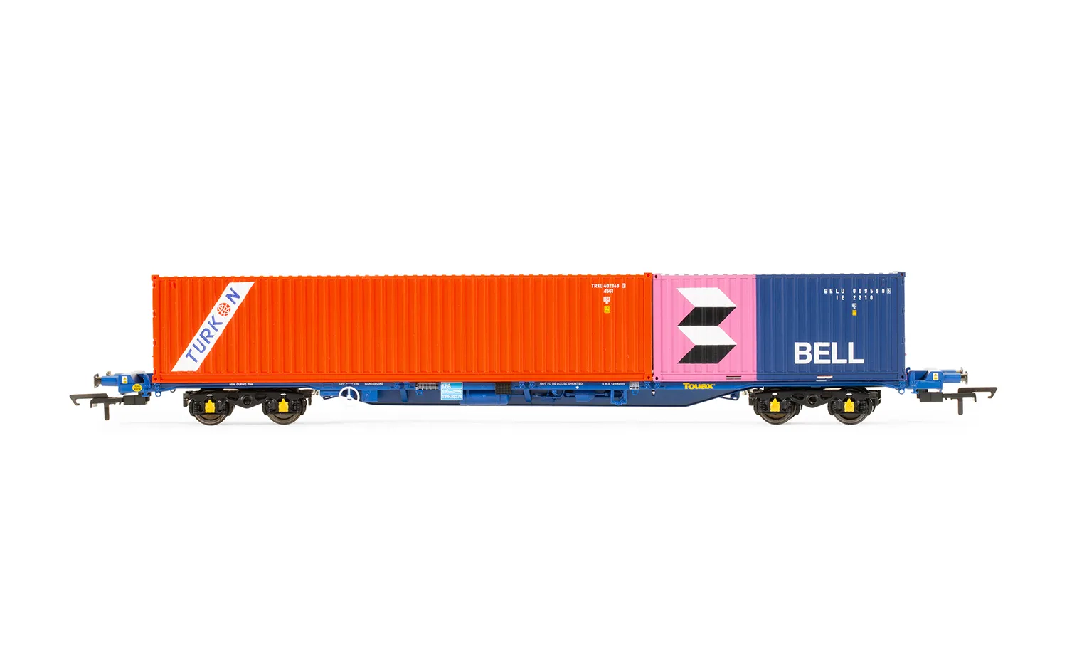 R60224 Touax, KFA Container Wagon with 2 Containers - Era 11