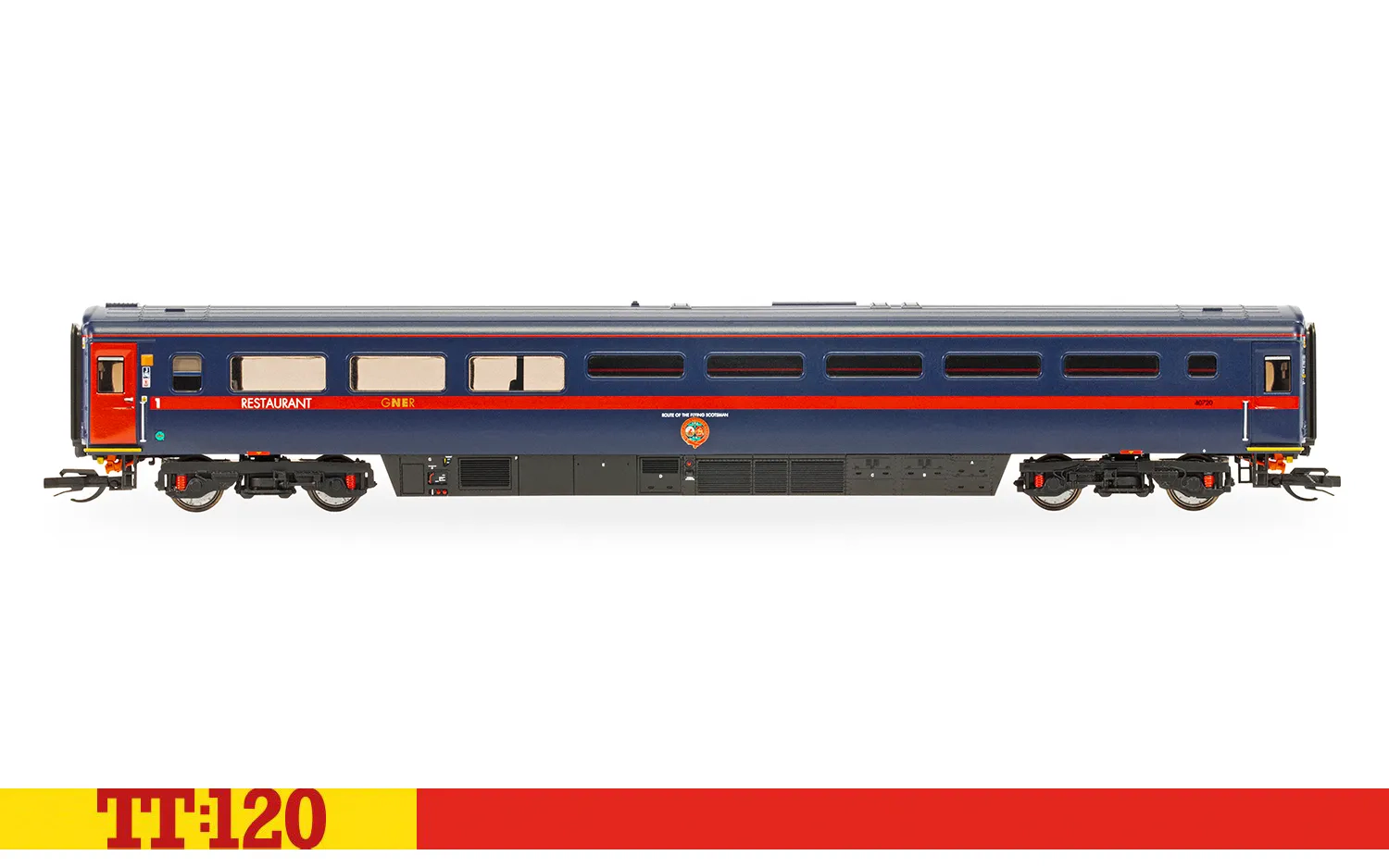TT4046 GNER - HST - Mk3 - '40720' - Trailer Resturant First Buffet Coach