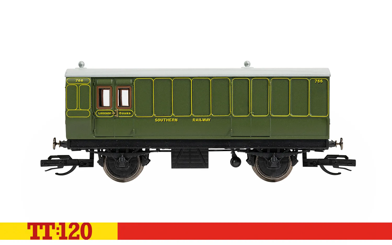 TT4054 SR - 4 Wheel - '766' - Passenger Brake Coach