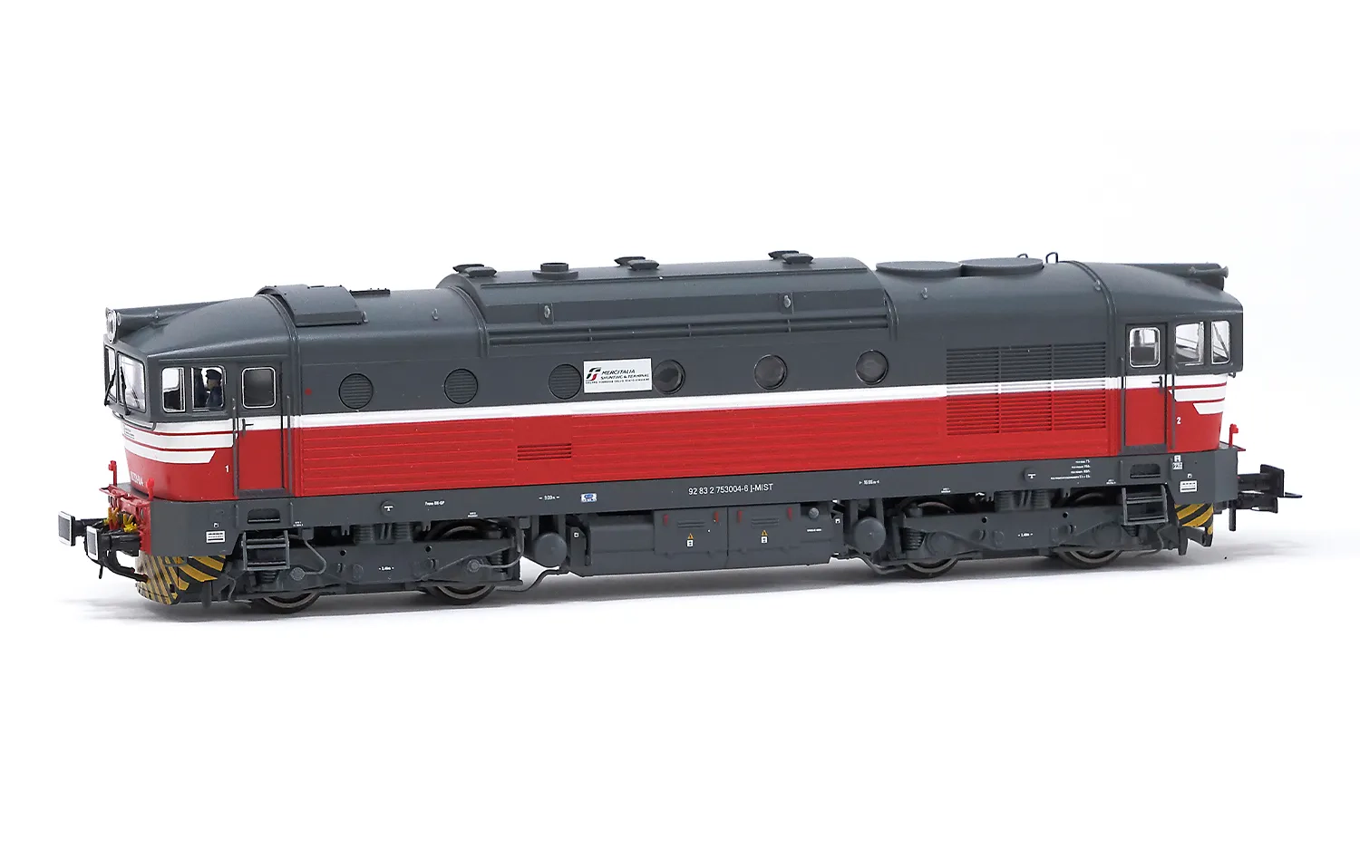 HR2930S Mercitalia Shunting & Terminal, diesel locomotive class D.753 ...