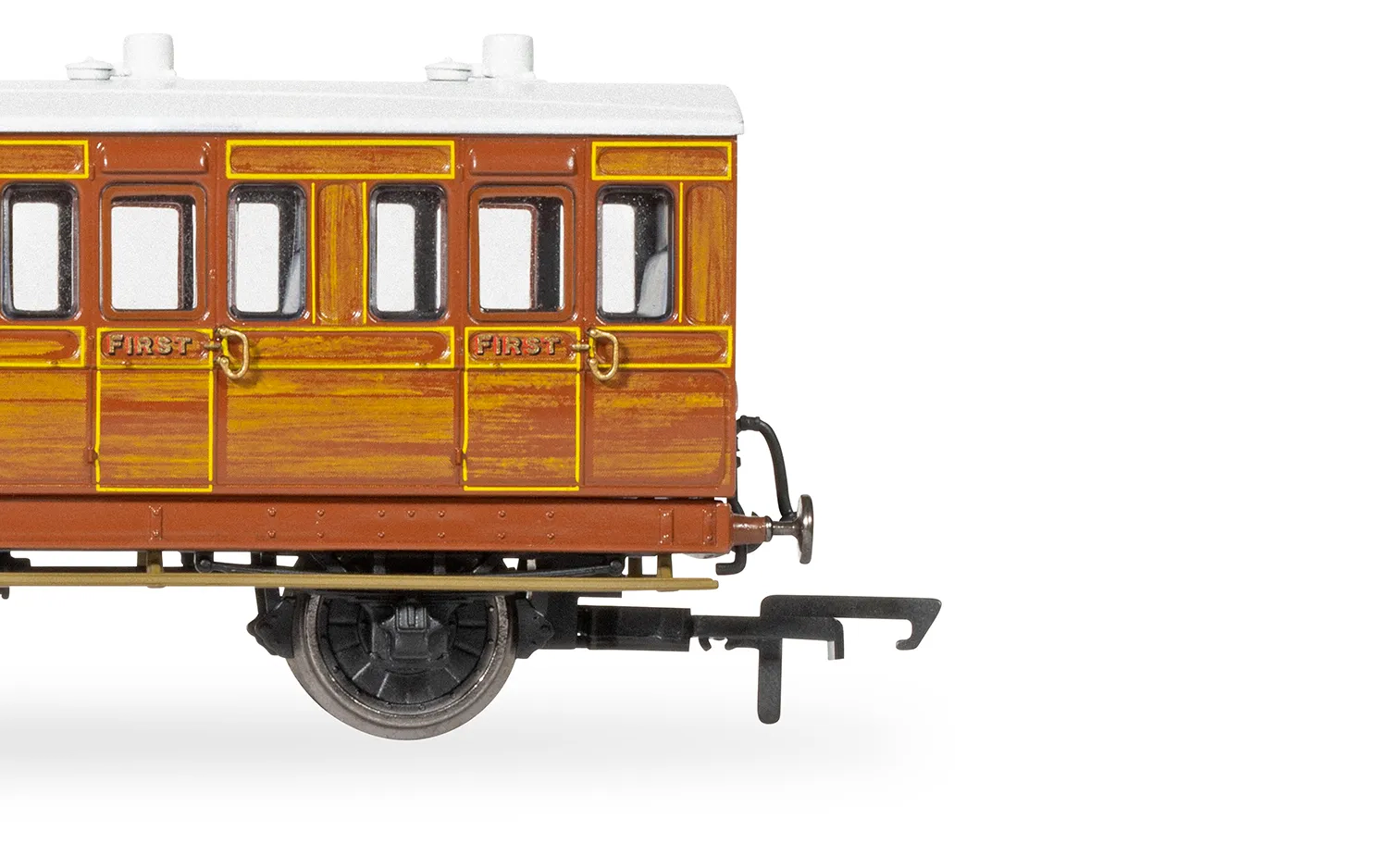 R40414 IoWCR, 4 Wheel Coach (4 Door), 1st Class - Era 2