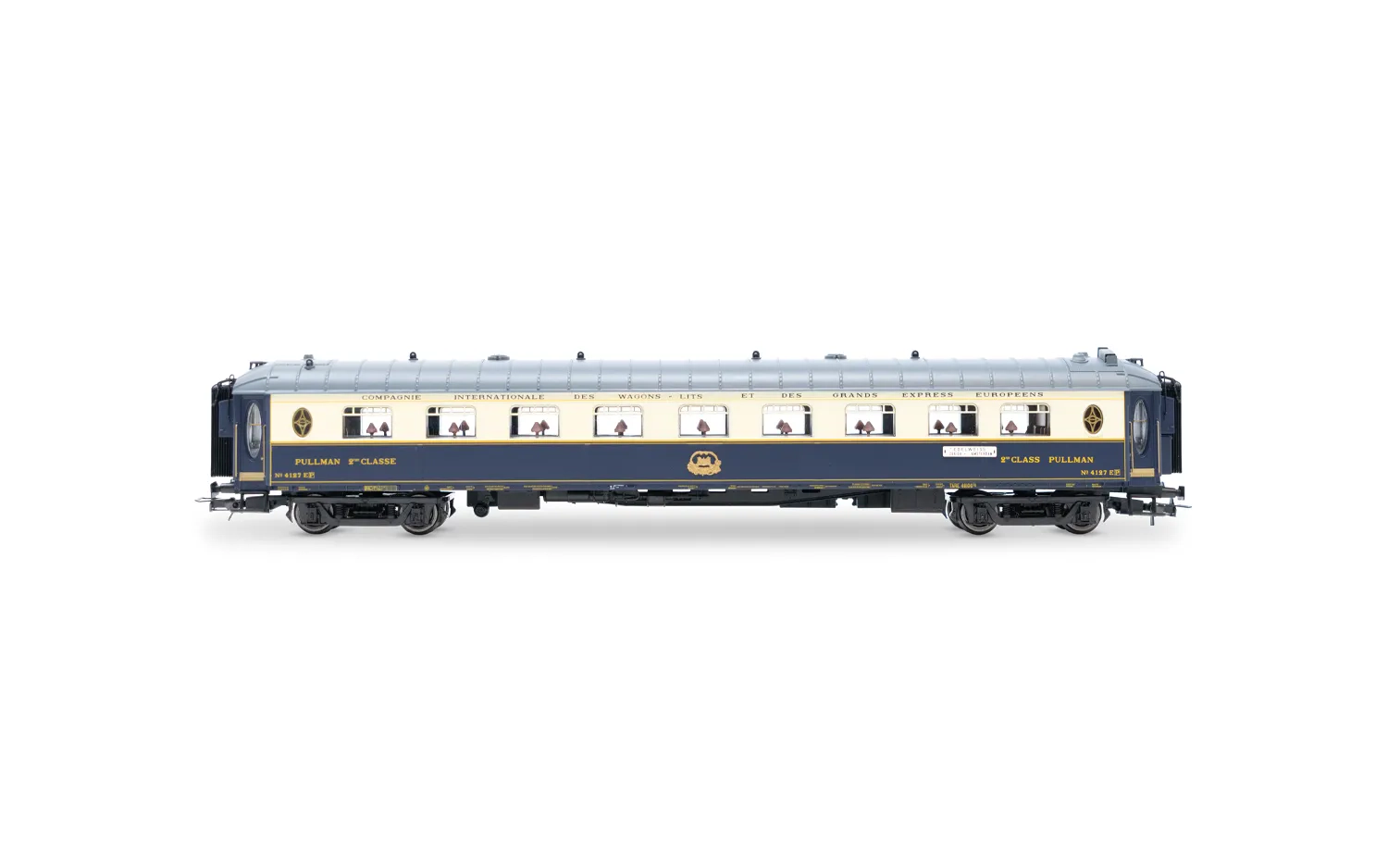HR4391 CIWL, 3-unit pack "Edelweiss Pullman Express", set 2/2 (DD3, VPC Fleche d'Or + VP Étoile ...