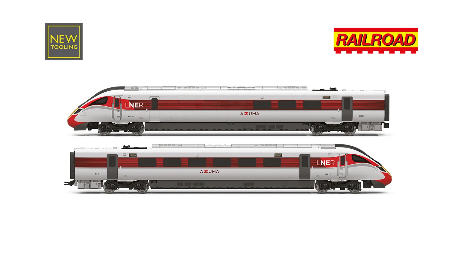 R30449 RailRoad: LNER - Class 800 - 800201 - Train Pack