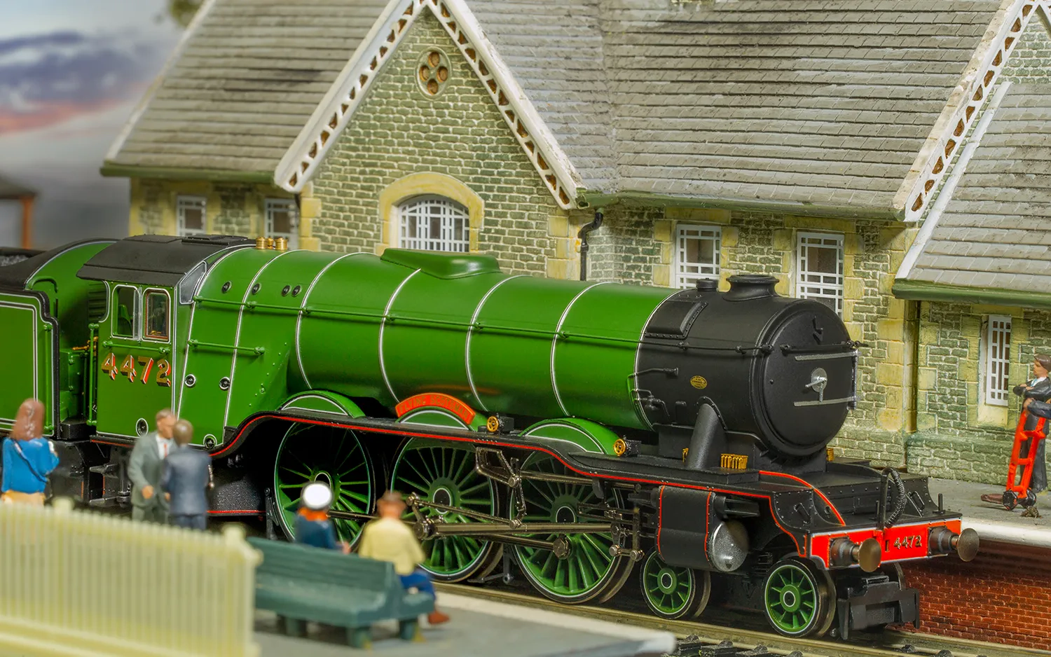 R30209 Hornby Dublo: LNER, A3 Class, 4-6-2, 4472 1963 Alan Pegler - Era 5