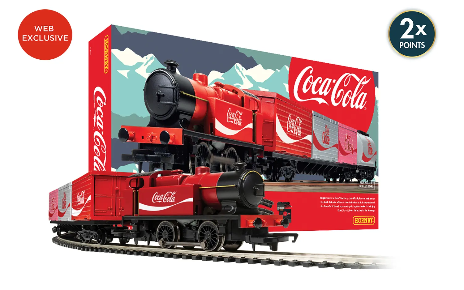 R1291M Coca-Cola Holidays Are Coming Train Set